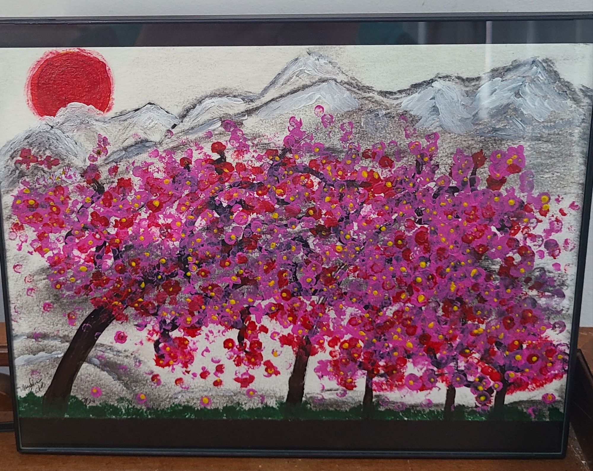 Reflections – Blue Stained Glass